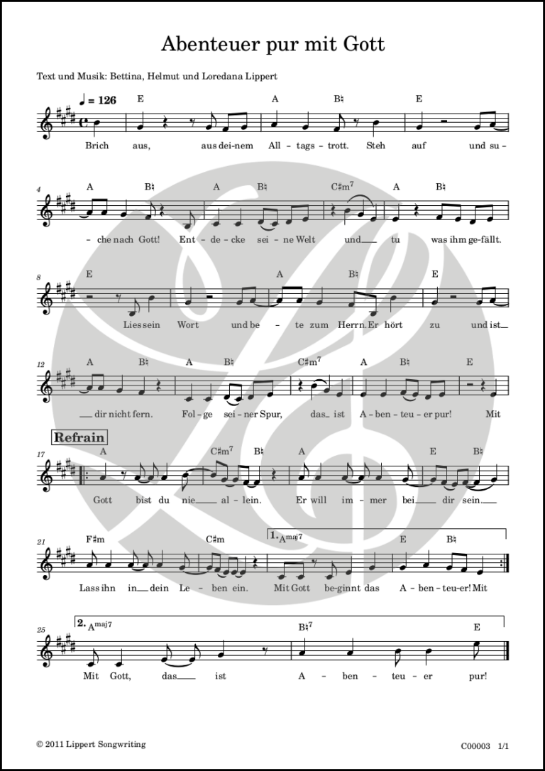 Wann kommt der König? (Weihnachtsmusical für Kinder) – Lippert Songwriting