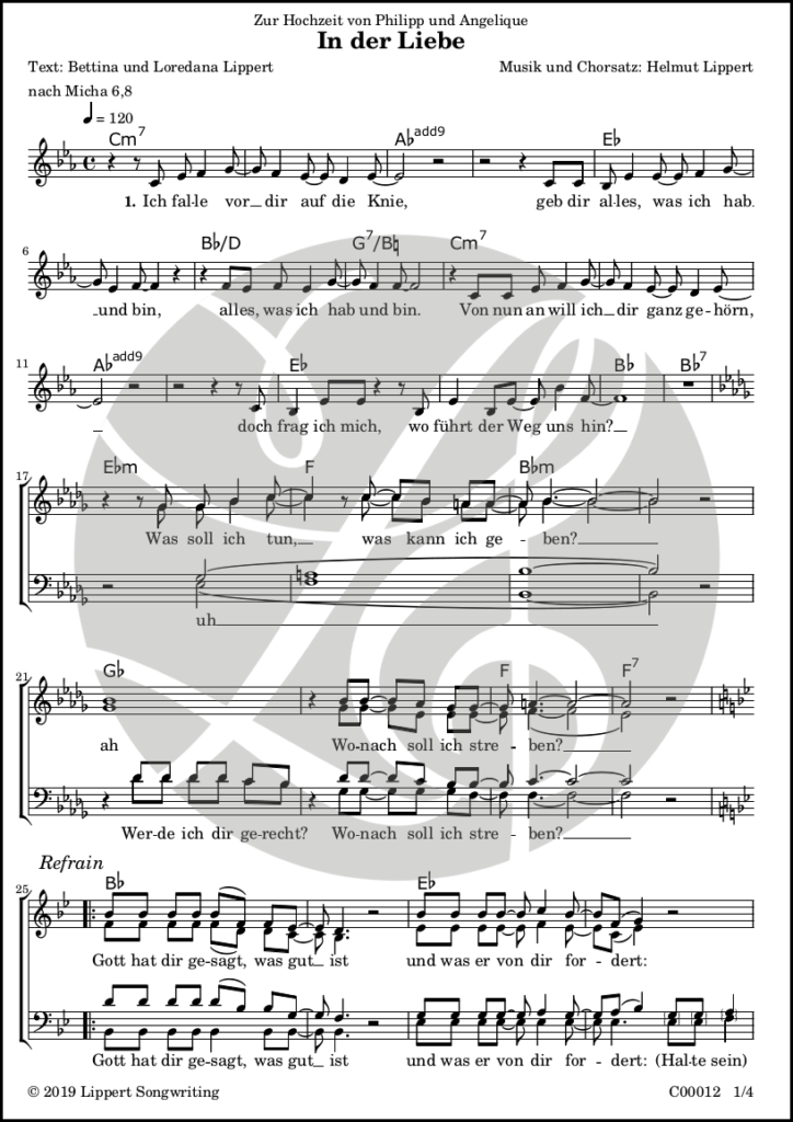In der Liebe – Lippert Songwriting