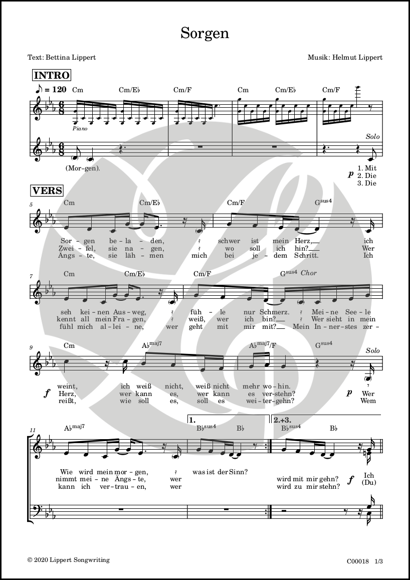 Sorgen – Lippert Songwriting