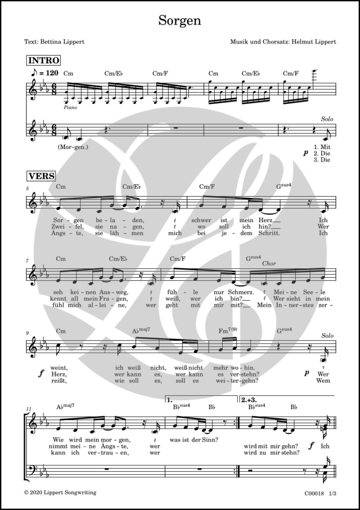 Sorgen – Lippert Songwriting