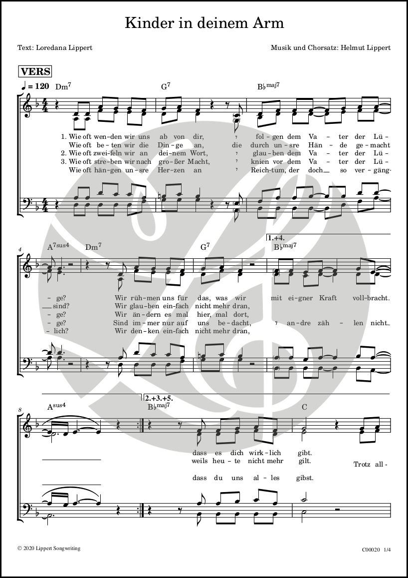 Kinder in deinem Arm – Lippert Songwriting