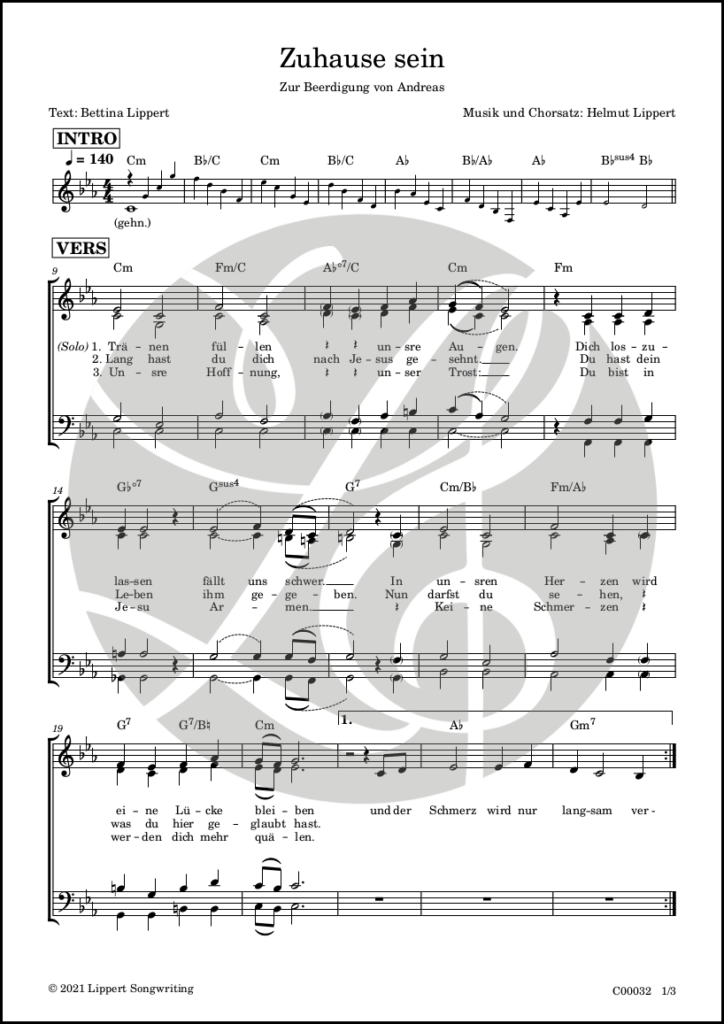 Zuhause sein – Lippert Songwriting