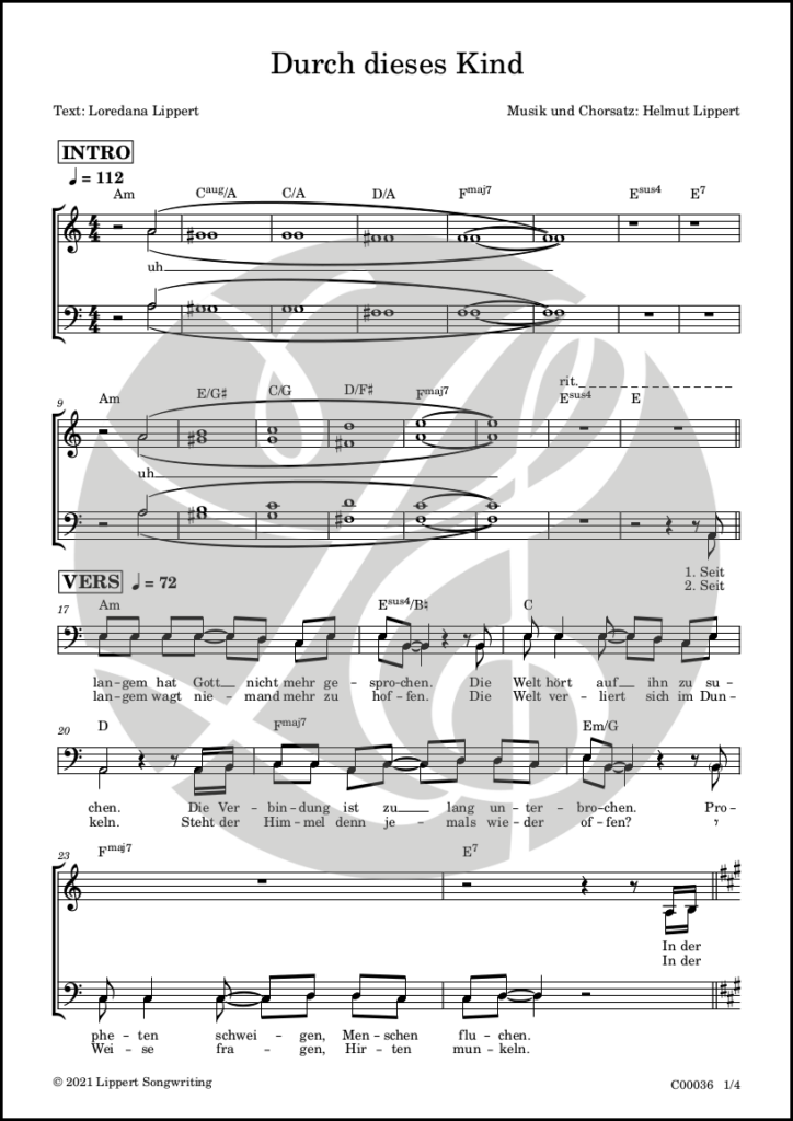 Wann kommt der König? (Weihnachtsmusical für Kinder) – Lippert Songwriting