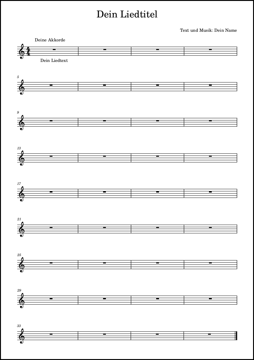 Dienstleistungen – Lippert Songwriting